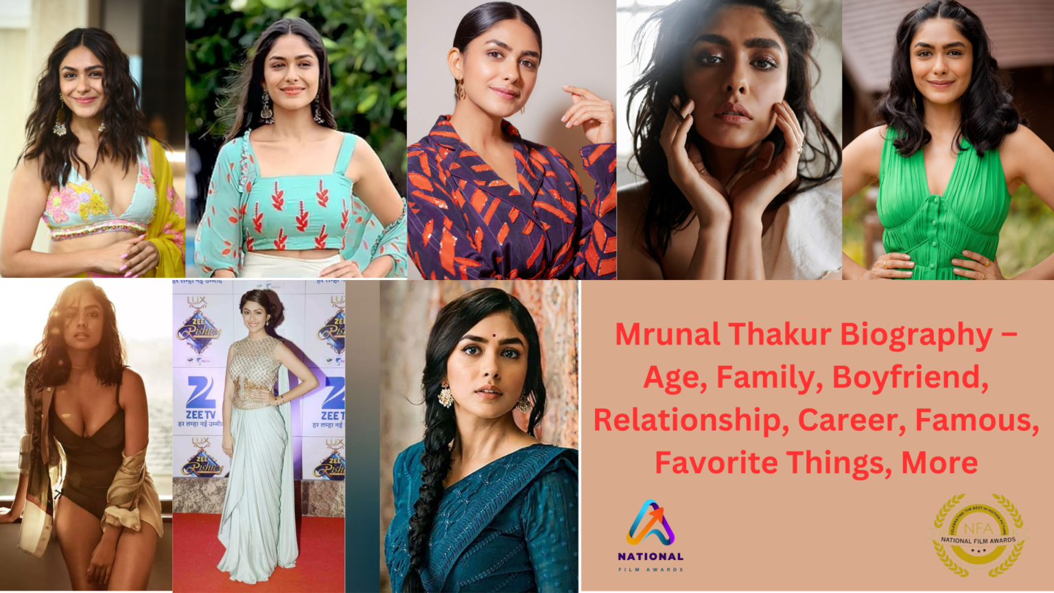 Mrunal Thakur Age, Boyfriend, Biography, Family, Career, TV Serials ...