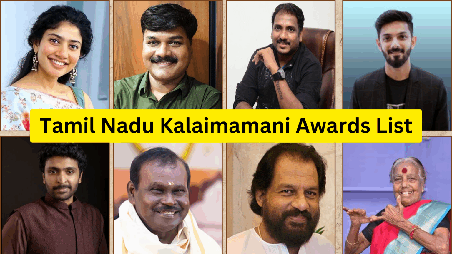 Kalaimamani Awards 2025 Winners List - National Film Awards